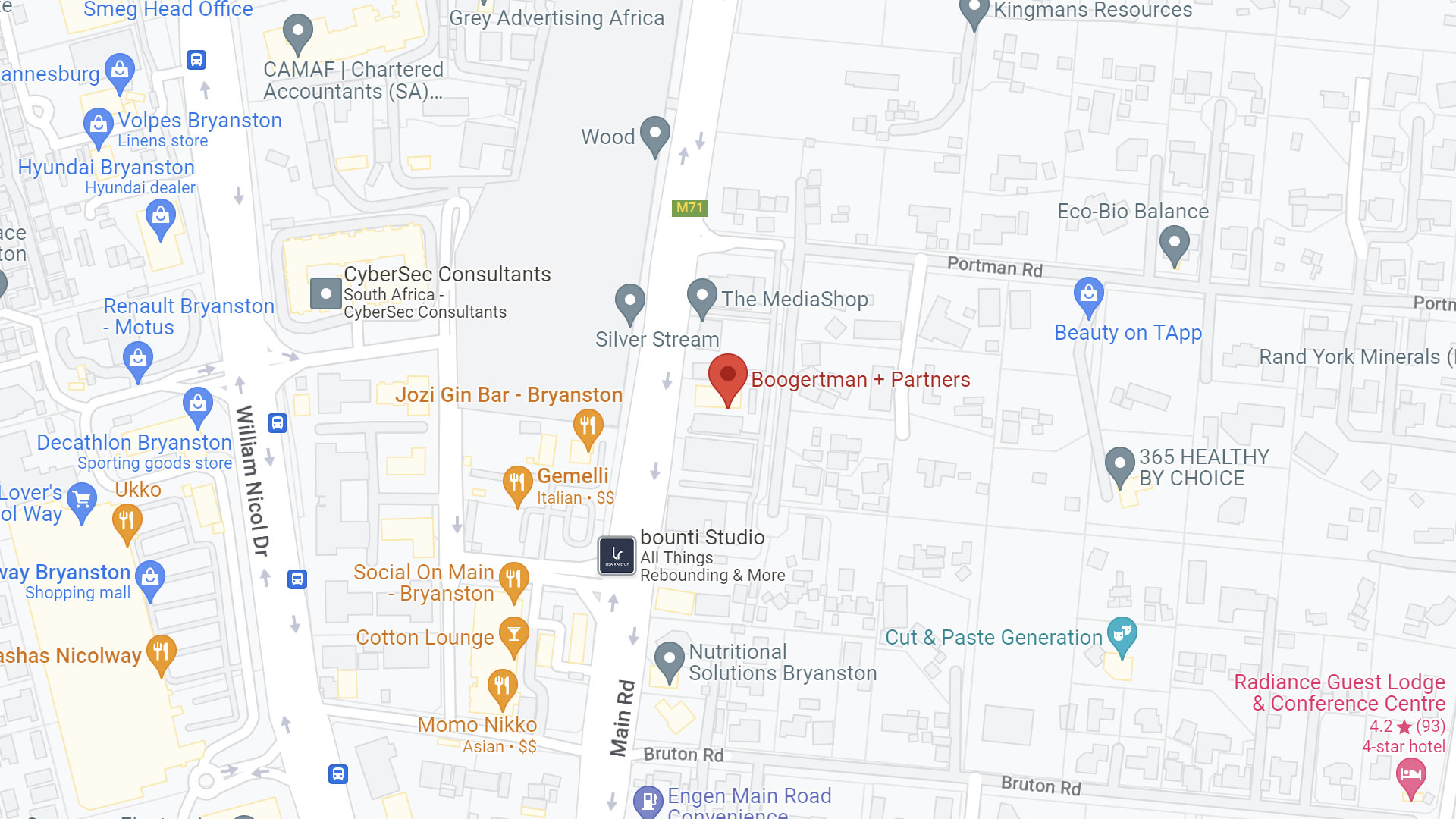 Connect with us - Boogertman